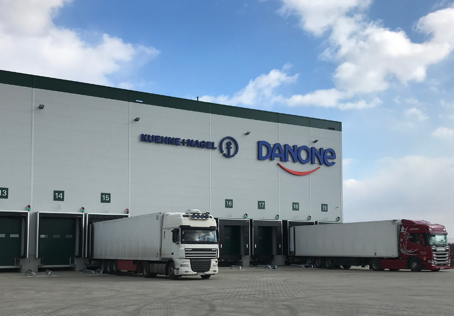 Danone Polska przedłuża o siedem lat współpracę logistyczną z Kuehne ...