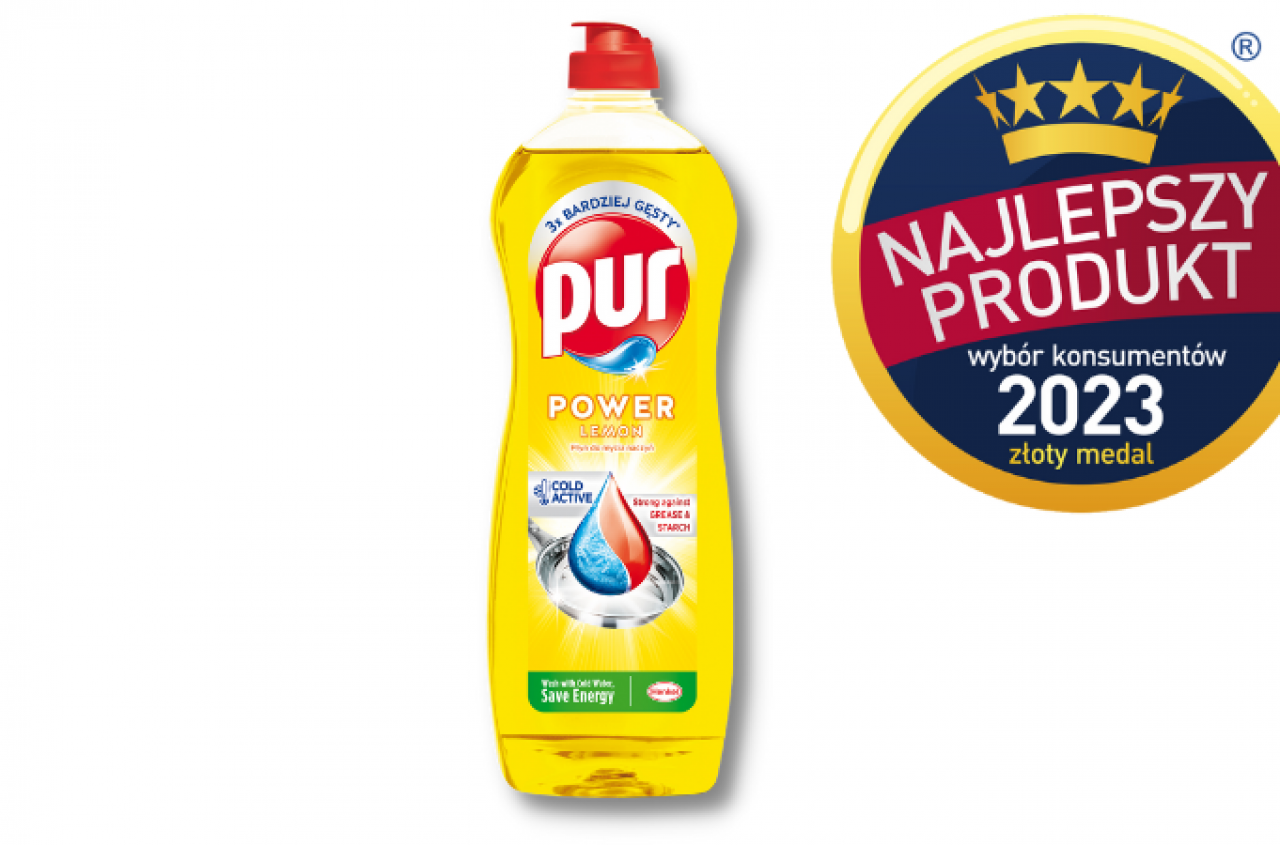Pur Power Lemon wyróżniony ZŁOTYM MEDALEM przez Konsumentów!