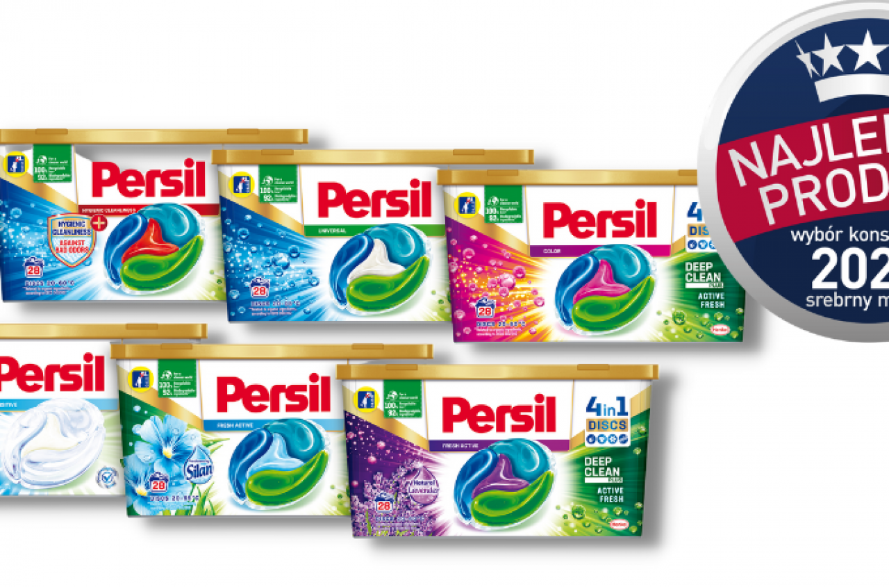 Persil Discs Deep Clean Plus z nagrodą Najlepszy Produkt 2023 - Wybór ...